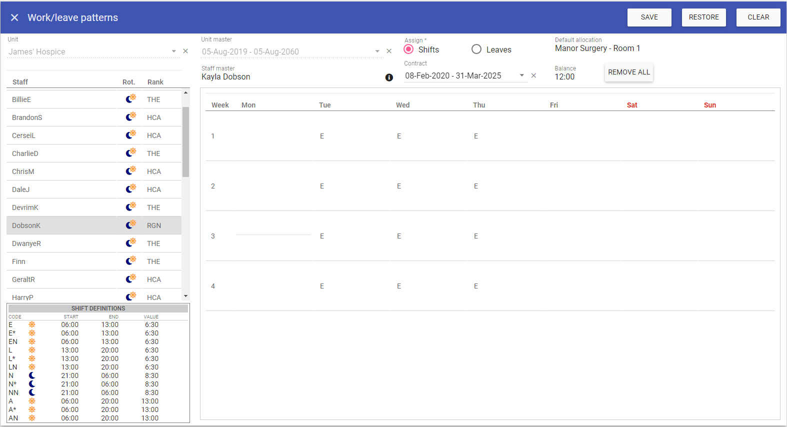Staff.Care Online Help