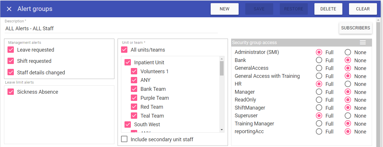 Staff.Care Online Help